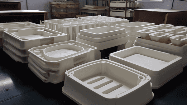 How does vacuum forming compare to injection molding