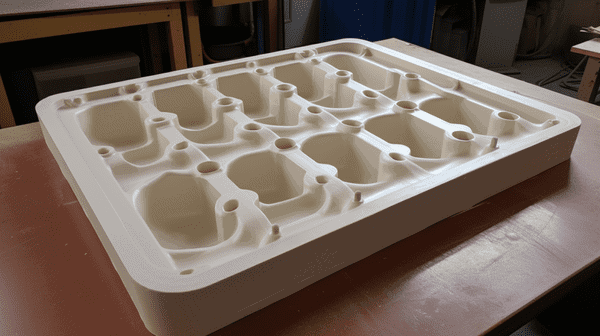 What are the different types of molds used in vacuum forming